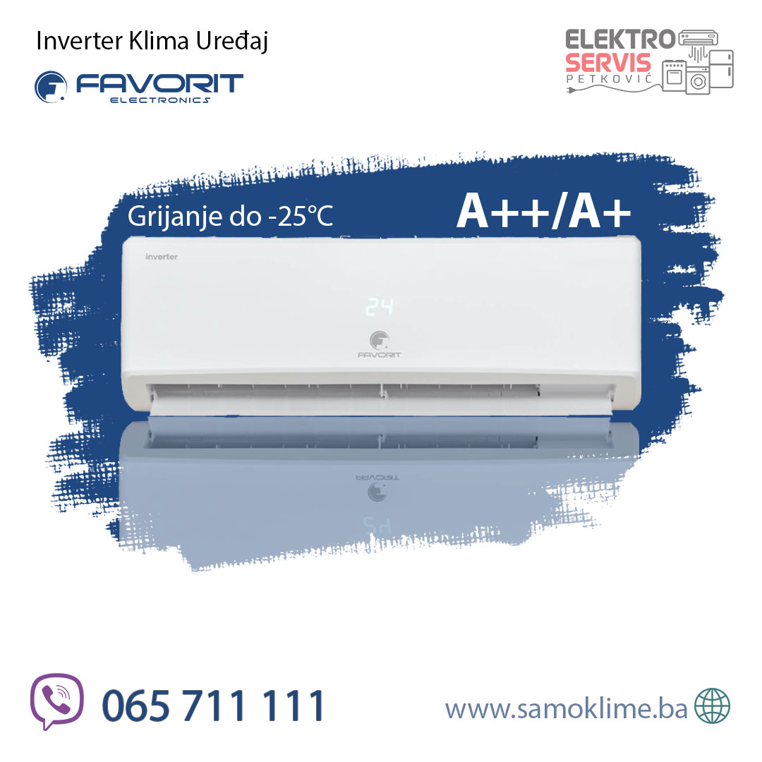 FAVORIT KLIMA UREDJAJ 18000BTU SUPER INVERTER | samoklime.ba - GREE ...